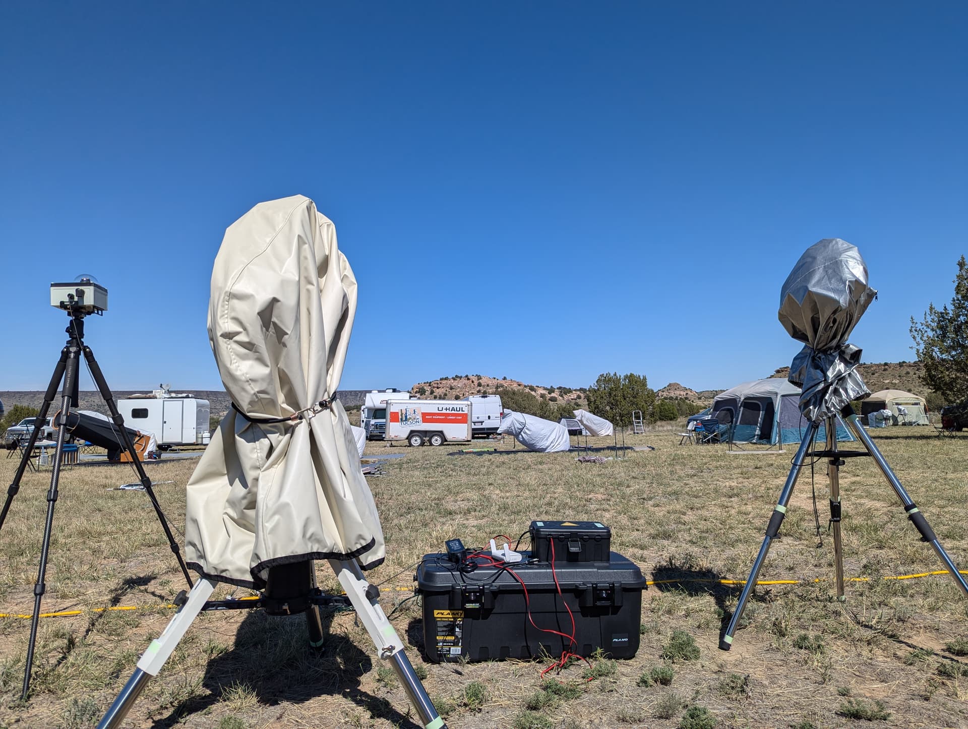 New to Star Parties - Where would I set up my telescopes... Just outside my RV? - Okie-Tex ...
